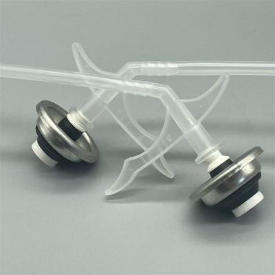China Eco-Friendly Male Aerosol PU Foam Valve with Short Stem for Accurate Results for sale