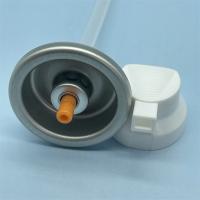 China Aerosol Shaving Foam Valve with Compressed Gas Compatible Rich Lather Nozzle and Leak-Proof Seal for sale
