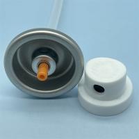 China Aerosol Shaving Foam Valve with Compressed Gas Compatible Rich Lather Nozzle and Leak-Proof Seal for sale