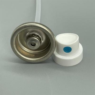 China Female Paint Aerosol Valve for Automotive Spray Paint Cans with Smooth and Even Dispensing Performance for sale