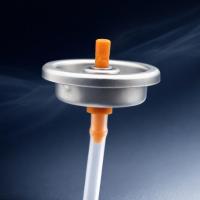 China Advanced Color-Finished Male Aerosol Paint Valve with Reliable Sealing for sale
