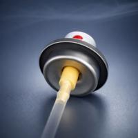 China Surface-Cling Foam Cleaner Aerosol Valve and Cap Assembly for sale