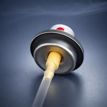 China Surface-Cling Foam Cleaner Aerosol Valve and Cap Assembly for sale