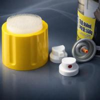 China Surface-Cling Foam Cleaner Aerosol Valve and Cap Assembly for sale