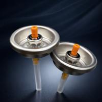 China High-Adhesion Foam Cleaner Aerosol Valve with Protective Cap Set for sale