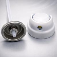 China Wide-Mist Aerosol Sunscreen Valve with Protective Cover for sale