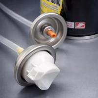 China High-Retention Foam Cleaner Aerosol Valve with Protective Cap Assembly for sale