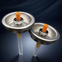 China Premium Surface-Cling Foam Cleaner Aerosol Valve with Protective Cap Assembly for sale