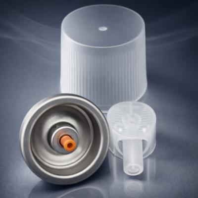 China One-inch Tinplate Aerosol Valve with BOV Compatibility for Controlled Oxygen Spray for sale