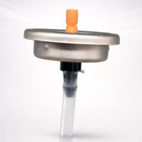 China Ultra-Fine Mist Oxygen Aerosol Valve with BOV Compatibility for Precision Dispensing for sale