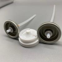 China Antibacterial Aerosol Valve with Wide-Mist Nozzle and Chemical Resistance for Healthcare Disinfection for sale