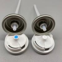 China Aerosol Antibacterial Valve with Wide-Mist Nozzle and High Chemical Resistance for Leak-Proof Disinfectant Spray for sale