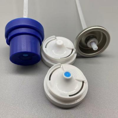 China Premium Antibacterial Spray Aerosol Valve with Advanced Anti-Clog Technology and Wide-Angle Dispensing for sale