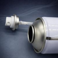China 360-Degree Aerosol Spray Valve with Metal Tinplate Construction for All-Angle Dispensing for sale