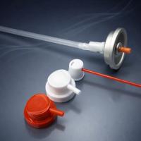 China Universal 360° Aerosol Valve for Inverted and Multi-Angle Spraying with Metal Tinplate Construction for sale