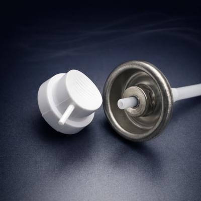 China 360° Inverted Aerosol Spray Valve with Multi-Position Dispensing for Metal Tinplate Construction and One Inch Valve Size for sale
