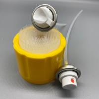 China Heavy Duty Foam Cleaner Valve with Cleaning Brush Cap for Carpet and Seat Care for sale