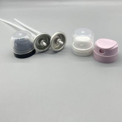 China One-Inch Tinplate Aerosol Valve for Dry Shampoo with Clog-Resistant Design for sale