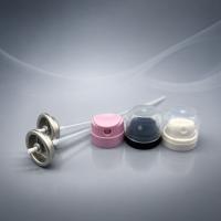 China One-inch Clog-resistant Portable Aerosol Valve for Dry Shampoo and Powder Spray Applications for sale