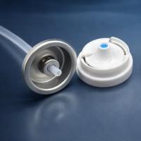 China 25.4mm Deodorant Aerosol Valve with Plastic Actuator for Controlled Dispensing for sale
