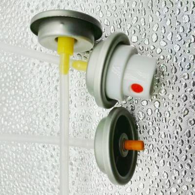 China Industrial-Grade Chemical-Resistant Aerosol Valve with High-Capacity Flow for Hotel Deodorizing Systems for sale