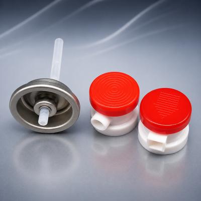 China Deep-Cleaning Aerosol Shoe Cleaner Valve with Foam Spray Technology and Chemical-Resistant Construction for sale