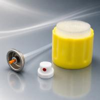 China Premium Foam Cleaner Aerosol Valve and Cap System with Dense Foam Output, Secure Cap Protection, and Surface Retention Support for sale