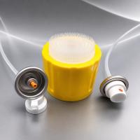China Dense Foam Output Foam Aerosol Valve with Protective Cap for Vertical Surface Application for sale
