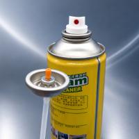 China Foam Cleaner Valve Assembly with Protective Cap for Dense Foam Output and Stable Surface Application for sale