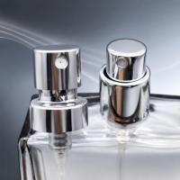 China Aluminum Body Perfume Spray Pump with Fine Mist Spray and Plastic or Metal Collar Options for sale