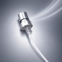 China Leak-Proof Silver Plated Perfume Pump with Micro-Fine Mist Technology for Luxury Fragrances for sale