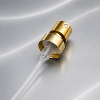 China Luxury-Finish Gold-Plated Perfume Pump with Micro-Fine Mist Atomizer for Premium Fragrances for sale