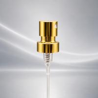 China Luxury-Finish Gold-Plated Perfume Pump with Micro-Fine Mist Atomizer for Premium Fragrances for sale