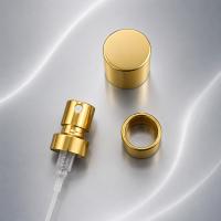 China Gold-Plated Perfume Pump with Micro-Fine Mist Technology for Silky-Smooth Actuation for sale