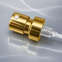 China Luxury-Finish Gold-Plated Perfume Pump with Micro-Fine Mist Atomizer for Premium Fragrances for sale