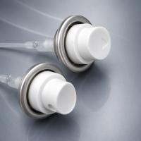 China Luxury-Grade Aerosol Valve with 0.20cc Metered Pump and Gold/Silver Mounting Cups for sale