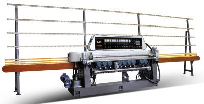 China Glass beveling machine with 10 spindles for sale