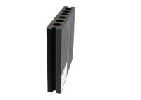 China Charcoal 150X30mm HDPE Outdoor WPC Decking Wood Plastic Composite for sale