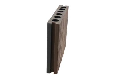 China Silver Grey WPC Decking Floor Composite Lumber Extruded 143X21mm for sale