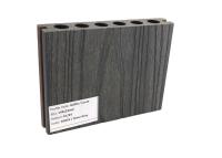 China Matt Finish Solid PVC Deck Boards Hollow WPC Decking 3D Deep Woodgrain for sale