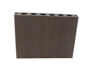 China Slip Resistance 0.37 Hollow Plastic Decking Boards Hollow PVC Decking for sale