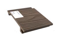 China Anti UV WPC Fence Panels Boards Balcony Courtyard Level B1 Moldy Proof for sale