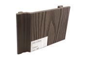 China 133.7X37.5mm WPC Composite Fencing Insect Resistant Outdoor WPC Fencing for sale