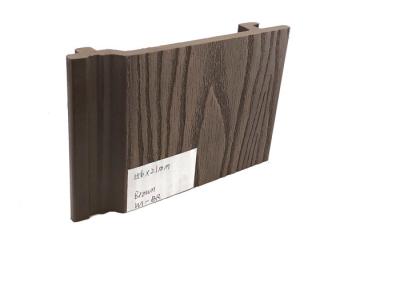 China 133.7X37.5mm WPC Composite Fencing Insect Resistant Outdoor WPC Fencing for sale