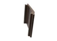 China No Cracking WPC Fence Boards 1.85m WPC Fence Wood Plastic Moldy Proof for sale