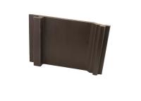 China Outdoor Wood Plastic Composite Fence WPC Picket Fence Anti UV for sale
