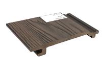 China Outdoor Deck WPC Click WPC Decking Tiles 145x22.5mm Waterproof for sale