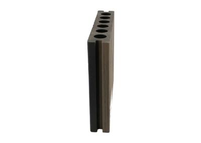 China Grey WPC Profile 57mmX32mm Wooden Flooring Profile for Environmental Decking for sale