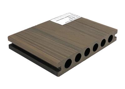 China Anti UV Hollow WPC Decking Flooring Co Extrusion Decking Planks HDPE for sale