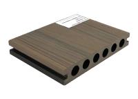 China ISO14001 WPC Hollow Decking ASTM Swimming Pool Deck Flooring Antique Gray for sale
